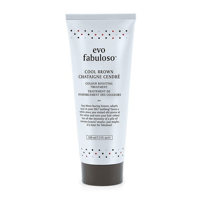 EVO Fabuloso Cool Brown Colour Boosting Treatment 220ml - Yovanka Loria EVO Fabuloso Cool Brown Colour Boosting Treatment 220ml - Yovanka Loria